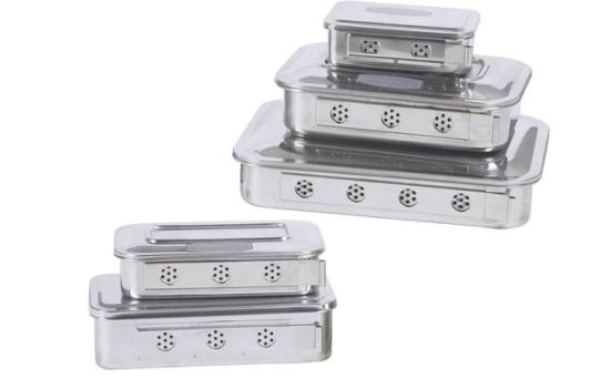 Hospital Surgical Stainless Steel Sterilizing Box - Buy Storage Pot ...