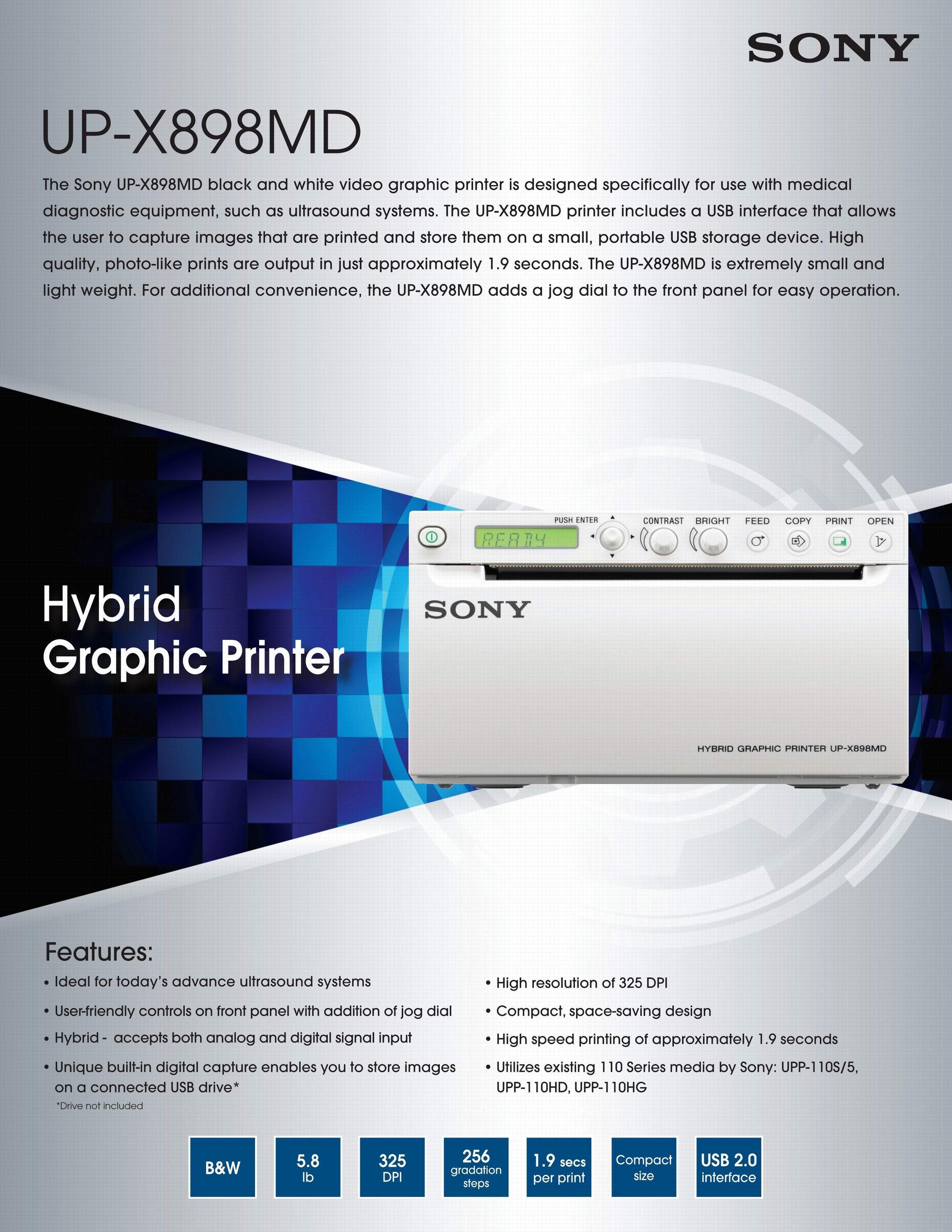SONY UP-X898MD Digital Graphic Printer - Buy Digital Graphic Printer ...
